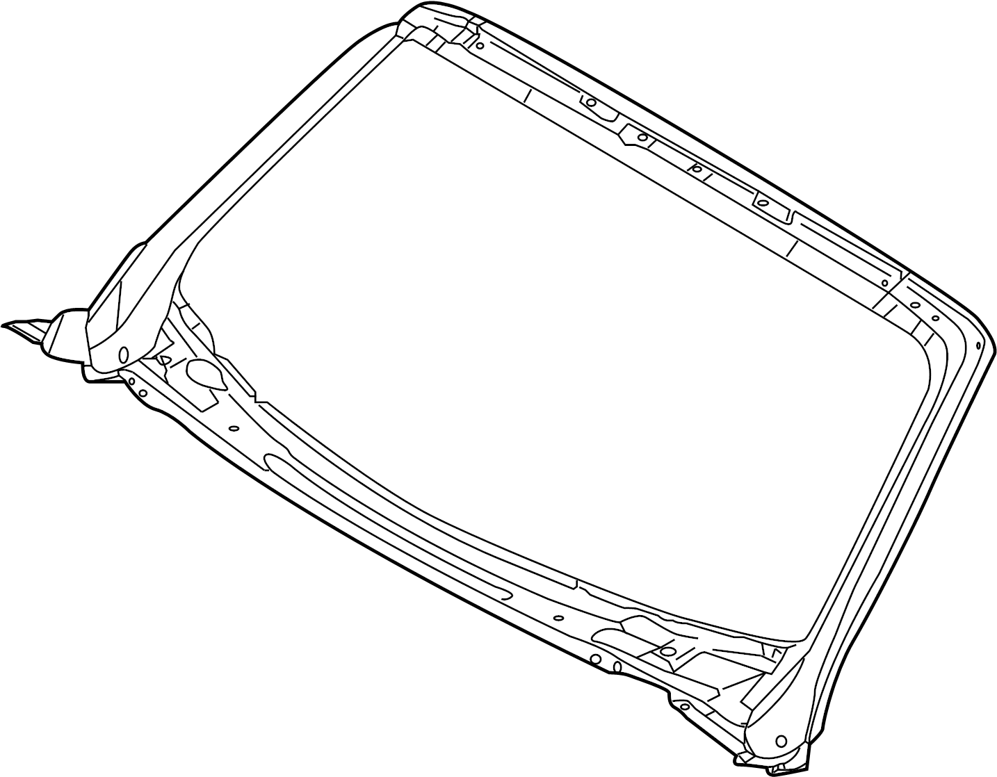Porsche Boxster Windshield Frame - 98750213701GRV | Porsche Mobile ... Porsche Boxster Windshield Frame - 98750213701GRV | Porsche Mobile ...